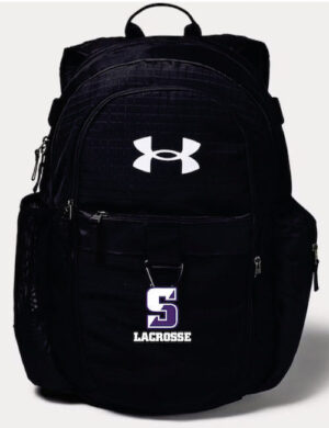 Black Under Armour Lacrosse Backpack with Logo and #- USLP – Battaglias ...