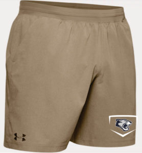 Camel Under Armour Motivate Shorts with Logo- PMWB – Battaglias ...